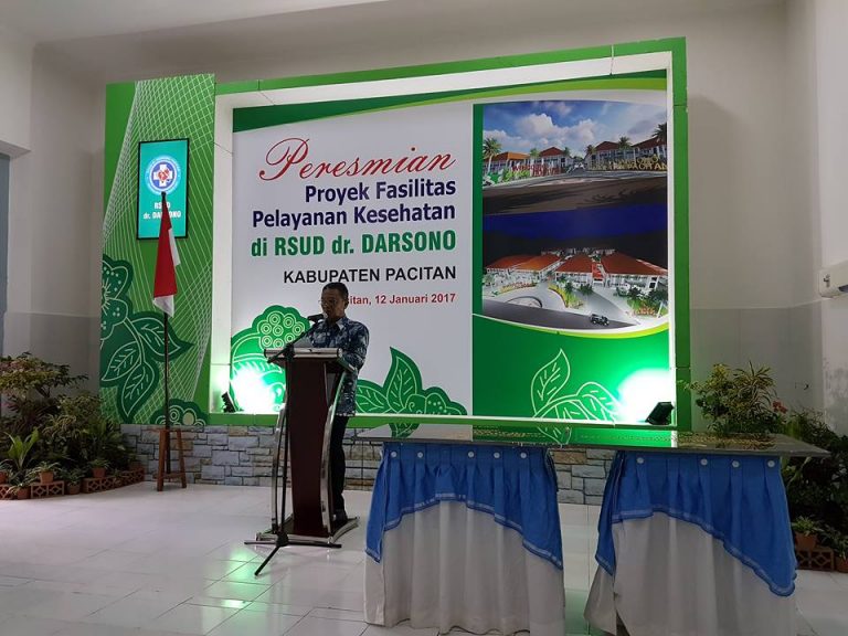 RSUD dr Darsono Pacitan akan Pindah ke Gedung Baru - Pacitanku