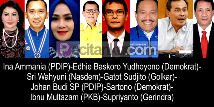 Caleg DPR RI yang Lolos dari Dapil VII Jatim - Pacitanku.com