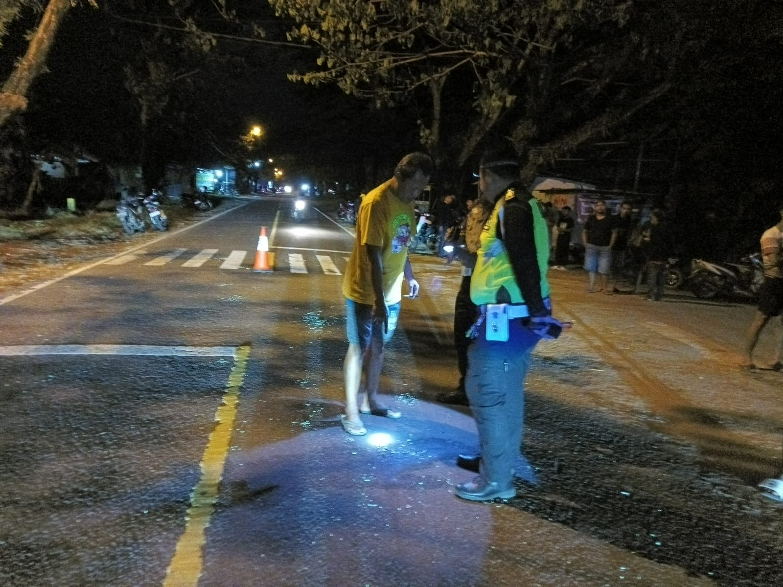 Laka di JLS Pacitan, Seorang Pelajar Tewas Terserempet Truk